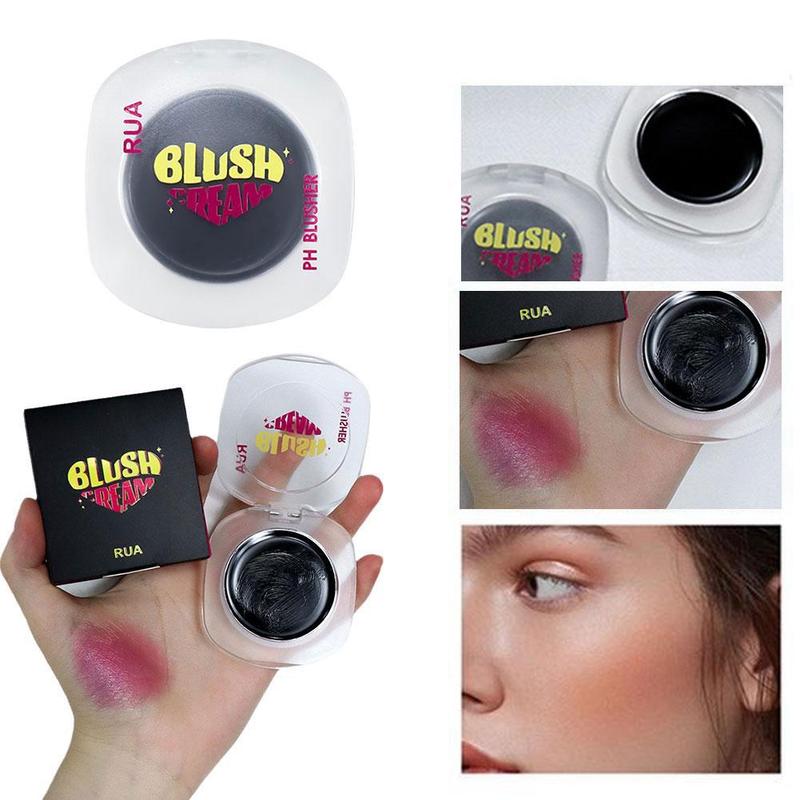 Blush Cream Black Blush Clear Jelly Easy To Blend Color-changing ...