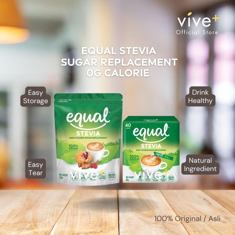 EQUAL Stevia 0g Calorie Sugar Replacement Substitution Serie - TikTok ...