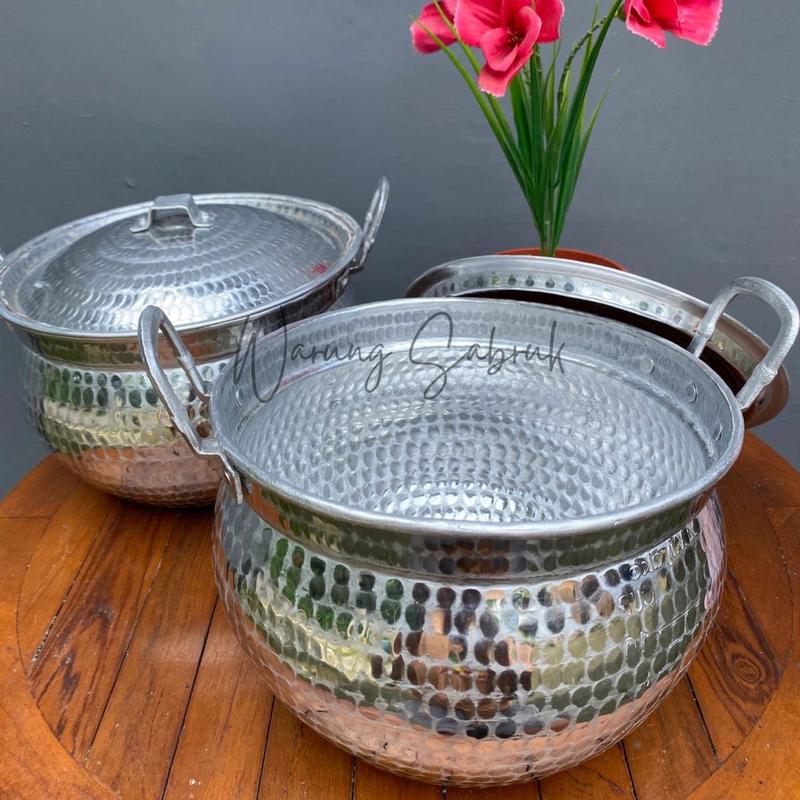 Panci Kendil motif aluminium tebal handmade uk 24cm Dapur Kitchenware ...