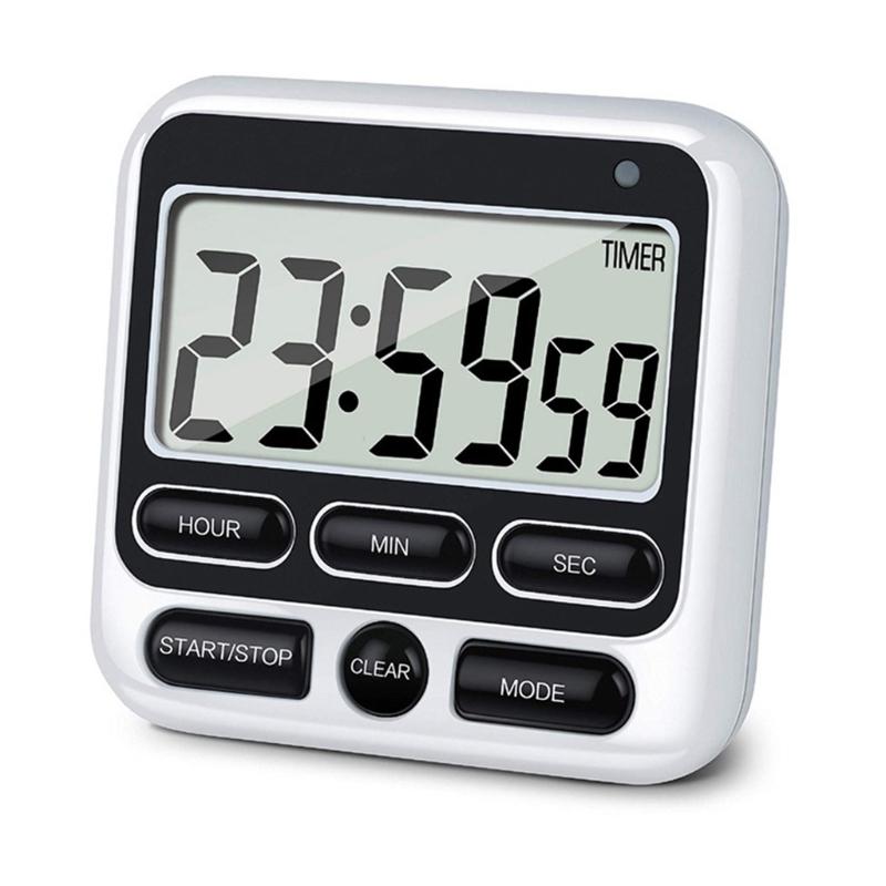 ZHISI Large Screen Digital Kitchen Timer Countdown Loud Time - TikTok ...