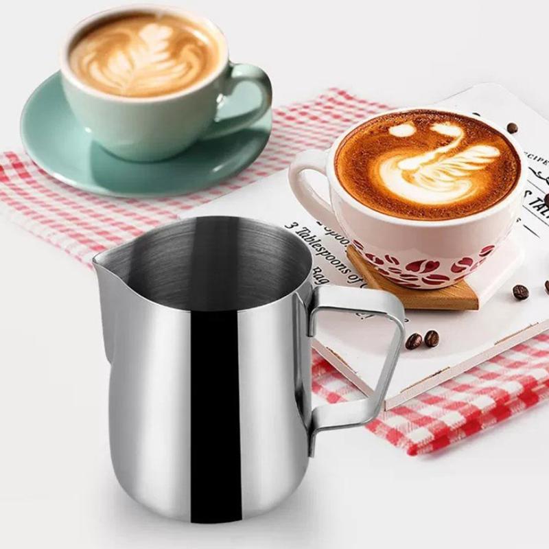 [SDF]Stainless Steel Milk Frothing Pitcher Espresso Steaming - TikTok ...