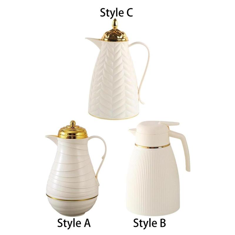Carafe Kopi Terma, Gaya Arab, Kapasiti 1000ml, Sesuai untuk Teh ...