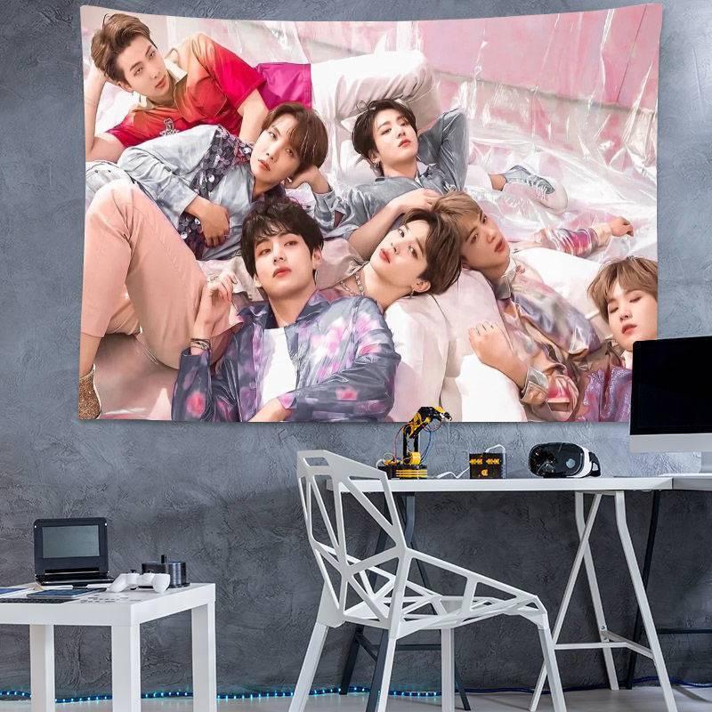 Kain Latar Belakang BTS, Gaya Selebriti Internet, Sesuai untuk - TikTok ...