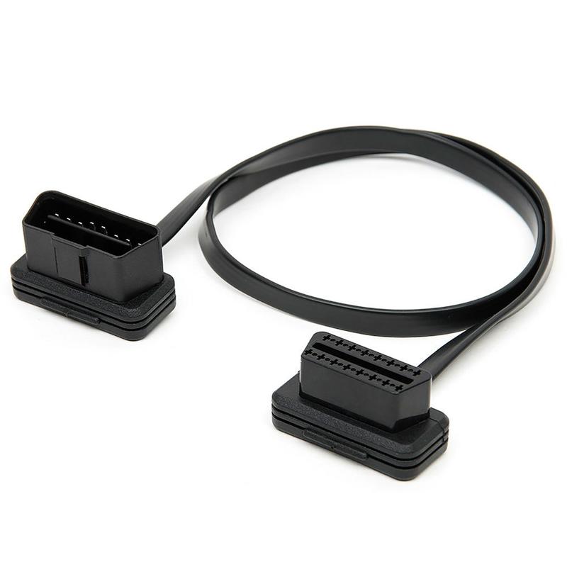 16 Pin Socket OBD OBDII OBD2 Car Male To Female Scanner Extension ...