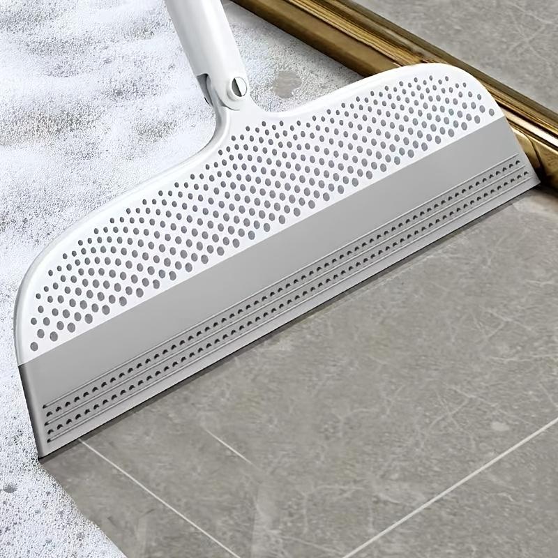 Magic Silicone Broom With Scraper-Perfect for Wood Floors, Glass ...
