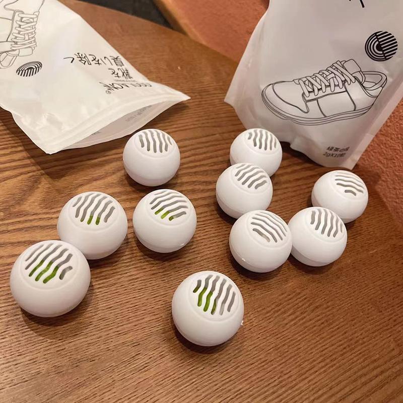 10 Capsules, Shoe Deodorant Ball, Multifunctional Wardrobe Fragrance ...