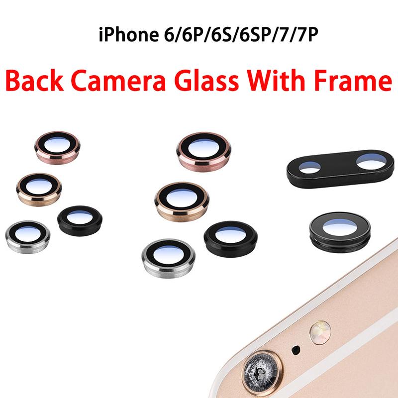 New Back Rear Camera Lens Glass With Frame Replacement Part For ...