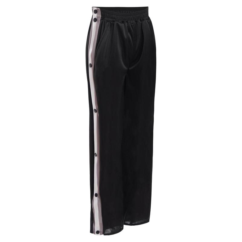 Yartina Kids Boys Side Split Button Color Block Straight-Leg Pants ...