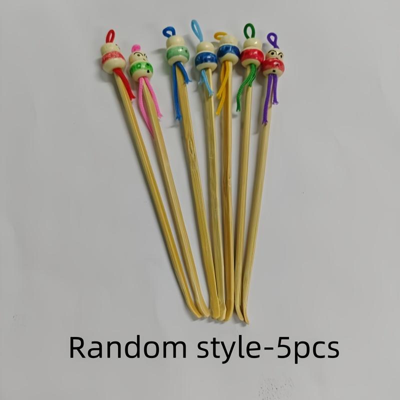 Handmade Bamboo Ear Picks, Smiling Face Design, No Battery Required ...