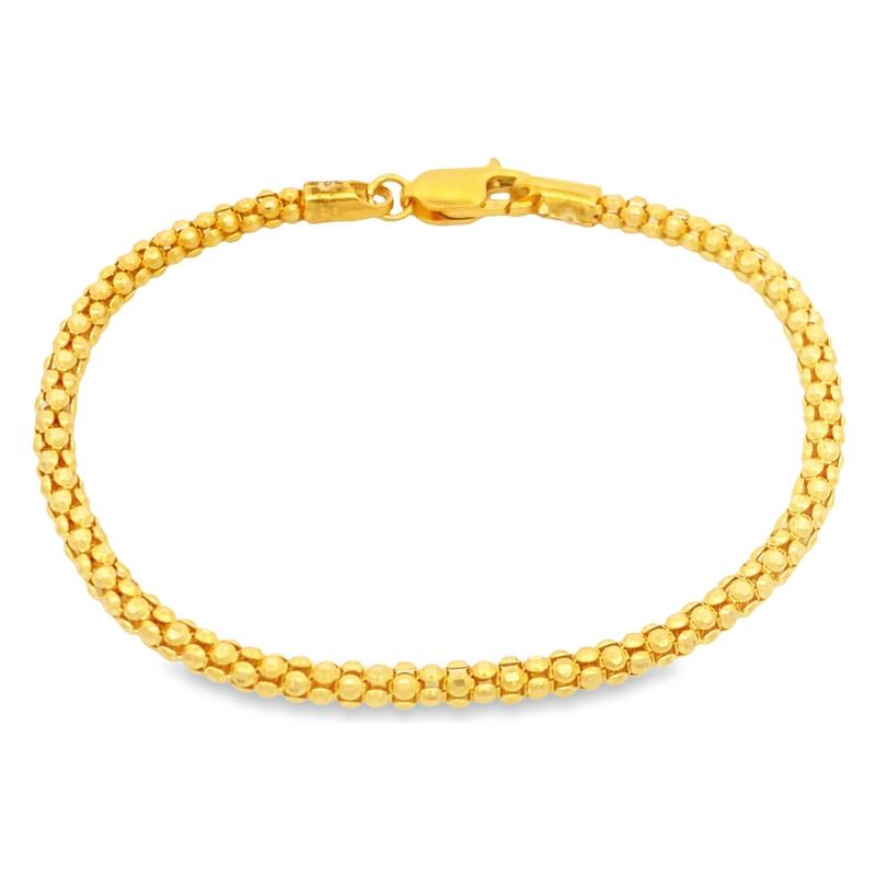 Top Cash Jewellery 916 Gold Popcorn Design Bracelet (Above 5g) - TikTok ...