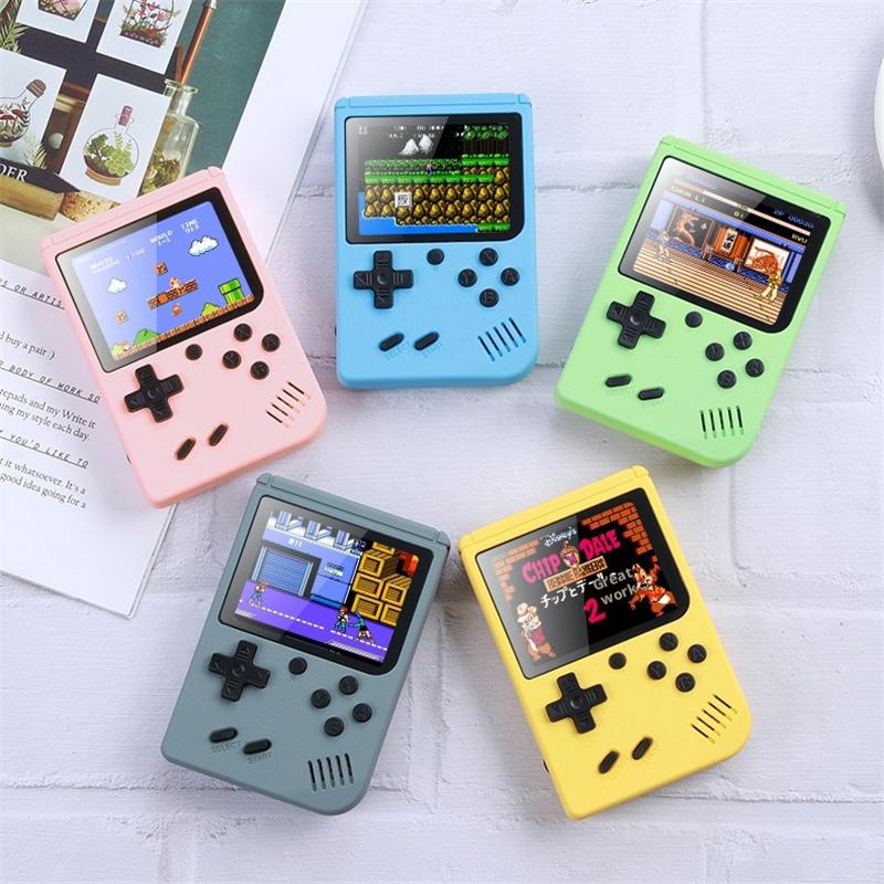 Macaron Color Game Machine Handheld Game Console Reminiscenc - TikTok Shop