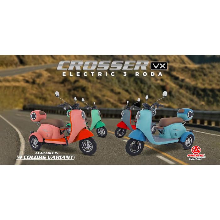 Jual Crosser VX Sepeda Listrik dari Pacific Bike Power Motor 650W ...