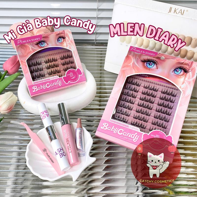 [MLEN DIARY] Mi Giả Cụm MLEN DIARY Baby Candy, Mi Cụm Mềm Mạ - TikTok ...