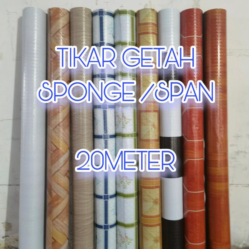 Tikar Getah Sponge / NEW DESIGNED / (Tebal 1MM) ( 20,METER - TikTok ...