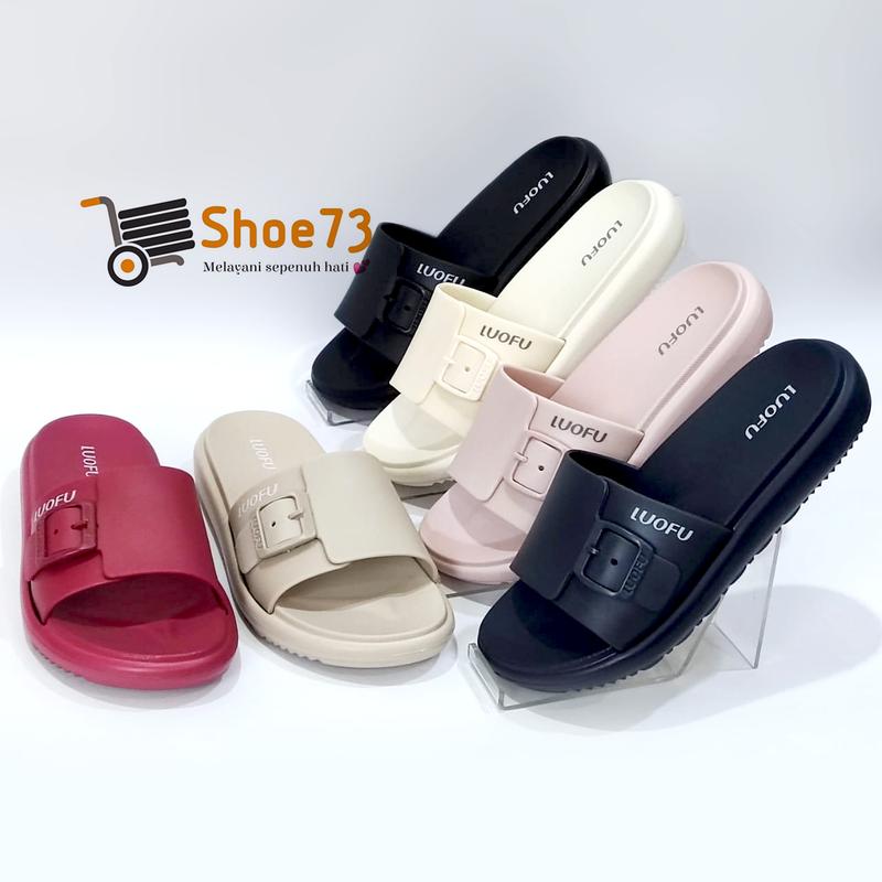 LUOFU E 7213 E01W6K SIZE 36-40 ORIGINAL | Sandal selop jelly - Shop ...