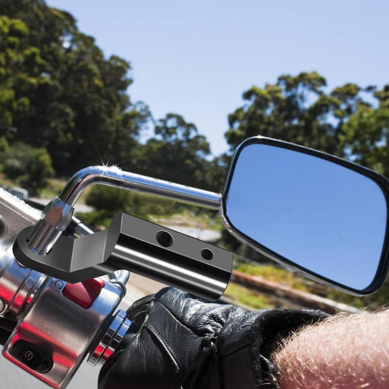 Motorcycle Rear View Mirror Mount Extension Post Space Savin - TikTok ...