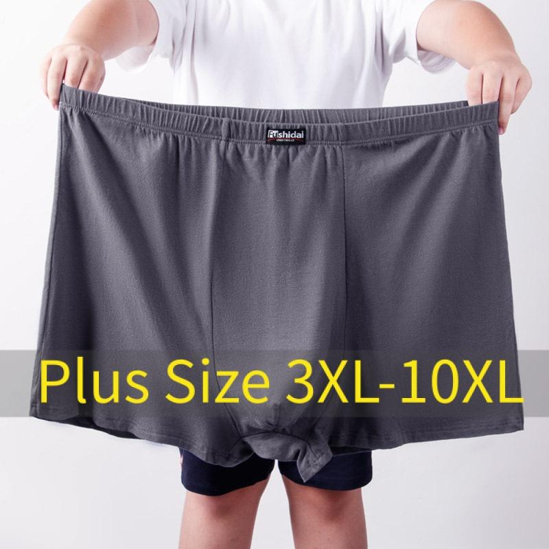 Men's plus Size Boxer Briefs Fat Guy Loose High Waist Shorts - TikTok ...