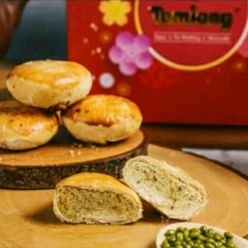 Tamiang Pia Kacang Hijau Bapia Pek Tausa Putih Snack Food - Shop ...