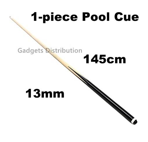 1-piece 1/2 Joint 13mm Snooker Pool Billiard House Cue Stick - TikTok ...