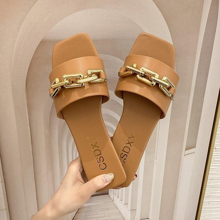 Sandal dan Selipar Wanita, Saiz Besar, Rekaan Baru, Tali Tunggal ...