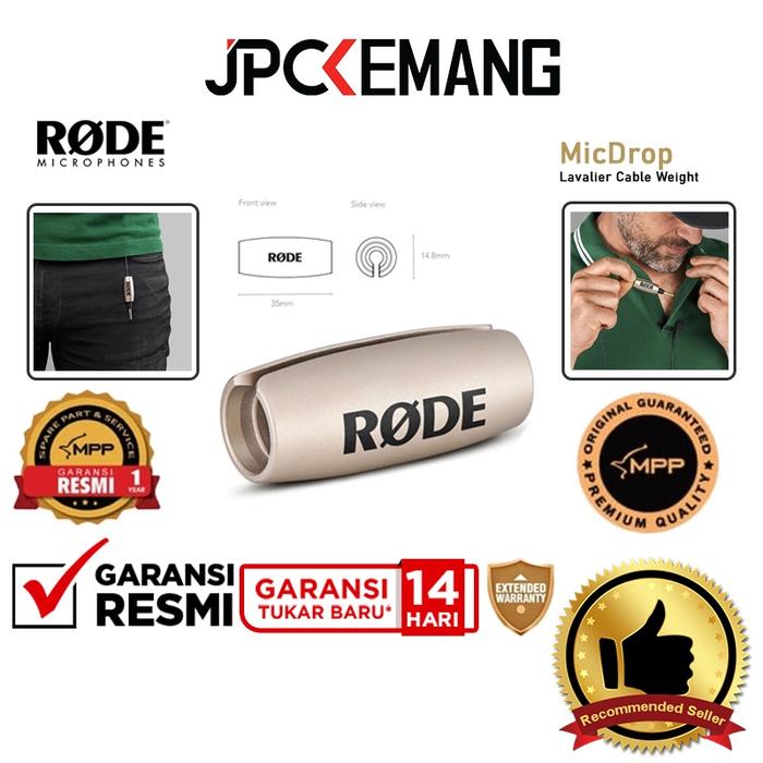 Jual Rode MicDrop Lavalier Cable Weight Rode Mic Drop Original ...