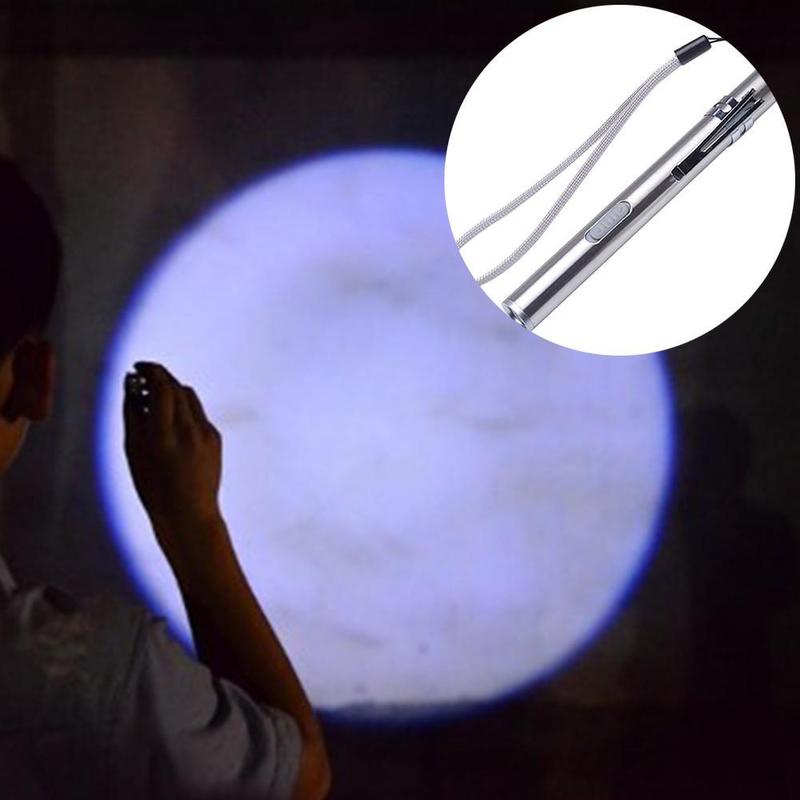 Outdoor Mini Double Layer Beaded LED Flashlight USB Charging - TikTok ...