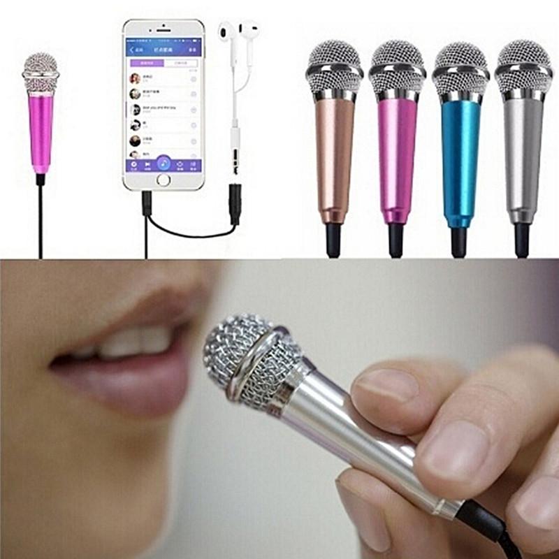 2017 Hot Mini Karaoke Condenser Microphone for Phone Computer Mini ...