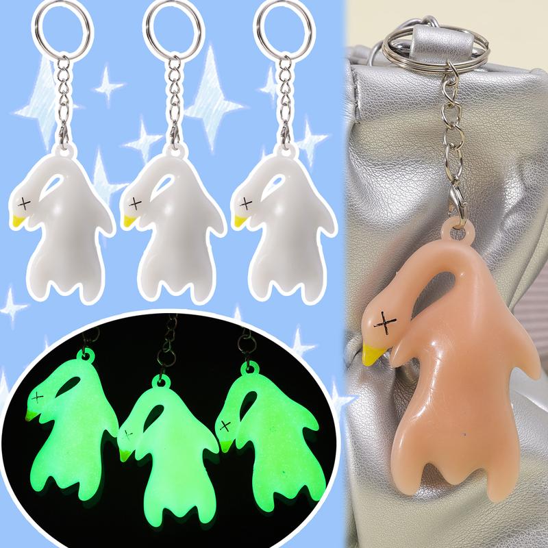 New Color Changing Roast Duck Pendant Keychain Backpack Car Hanging ...