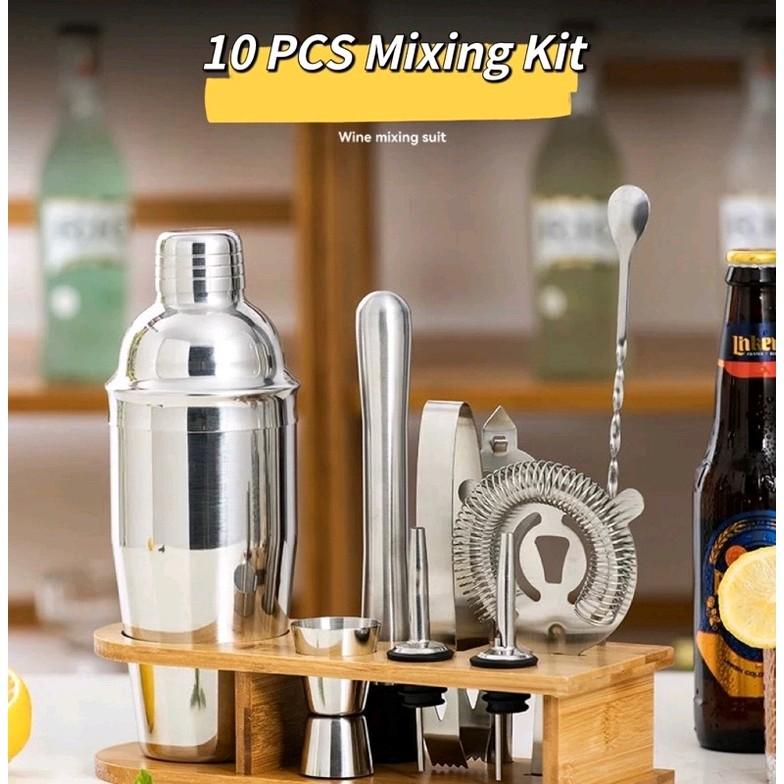 [READYSTOCK]10PCS COCKTAIL MOCKTAIL BARTENDING SET STAINLESS - TikTok ...