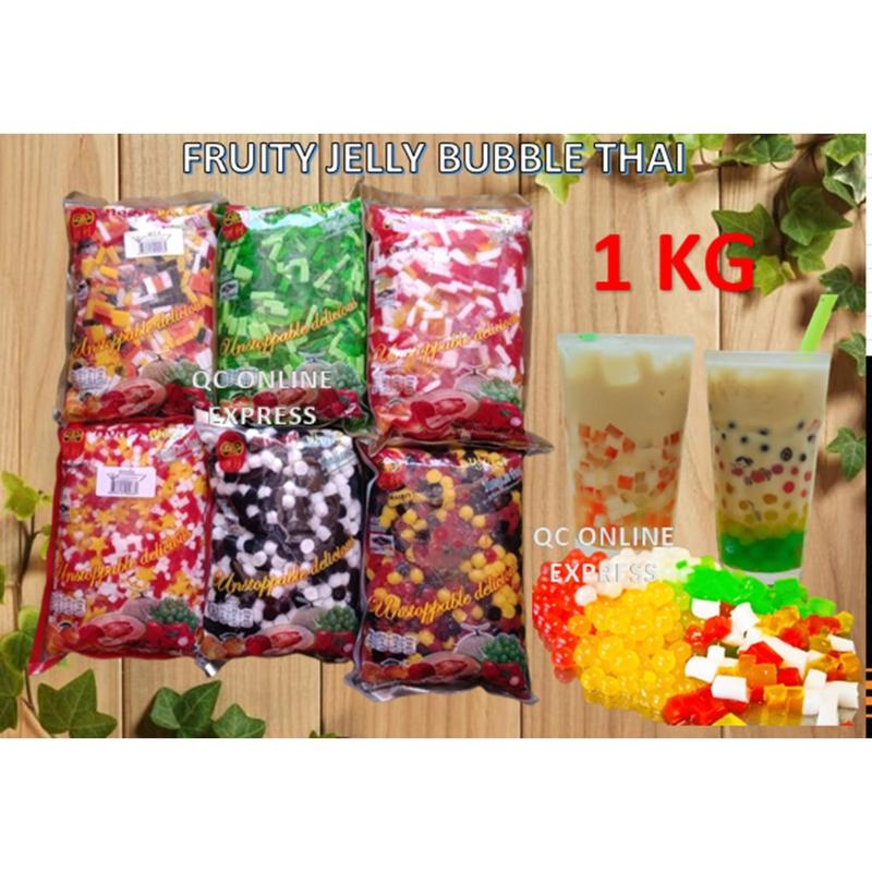 JELLY BUBBLE THAILAND 1KG | FRUITY JELLY THAILAND | RAINBOW JELLY ...