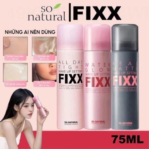 【Khuyến Mãi Mới】 Xịt Khoá Makeup So Natural Fixx Xịt Khoá Makeup ...