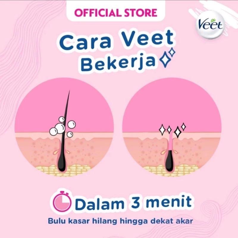 VEET Hair Removal Cream Sensitive Skin & Normal Skin - Krim Cepat ...