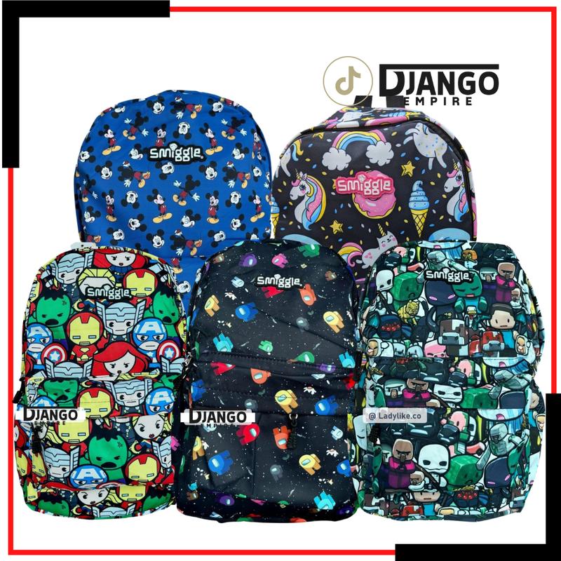 Smiggle backpack Kanak Perempuan Beg Budak Unicon Bag Large SMIGGLE ...