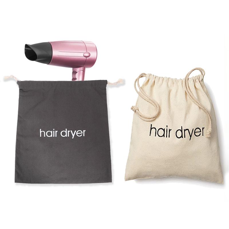 [TUNI]Hair Dryer Cloth Bag Hair Diffuser Hairdryer Bag Drawstring ...