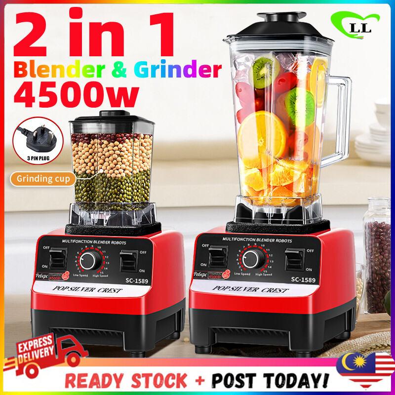 Pengisar Tugas Berat, Kapasiti 2.5L, Pengisar Pemerah Jus 4500W ...