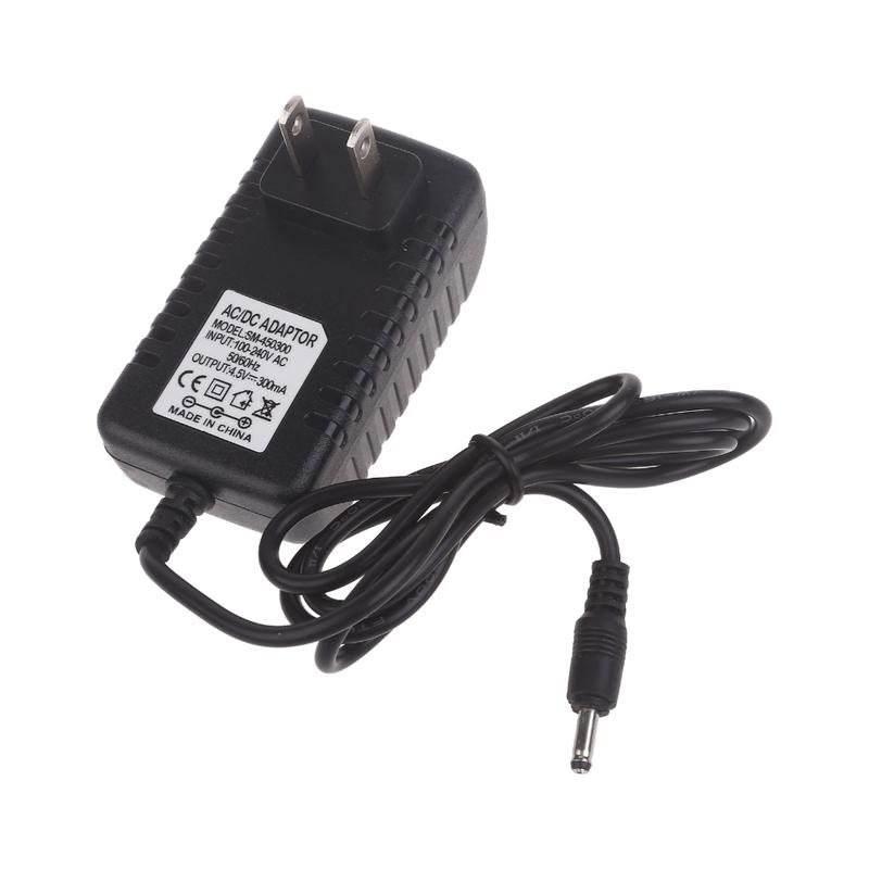 Universal 4.5V 300mAh Power Supply Adapter 3.5x1.35mm 5.5x2.5mm ...