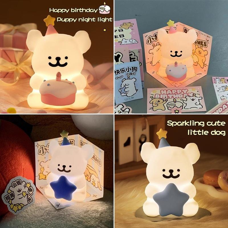 Lampu Malam Anjing, Reka Bentuk Comel, Sesuai untuk Meja Ana - TikTok ...