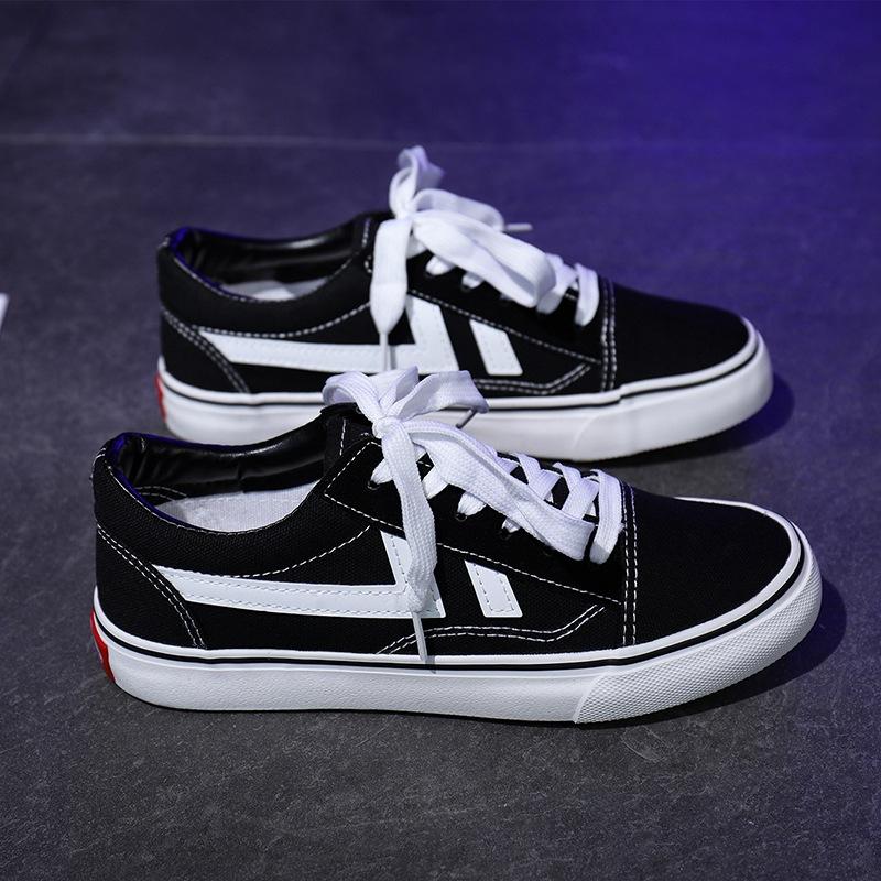 Canvas Shoes Unisex Youth Student Casual Low-top Versatile Shoes ...