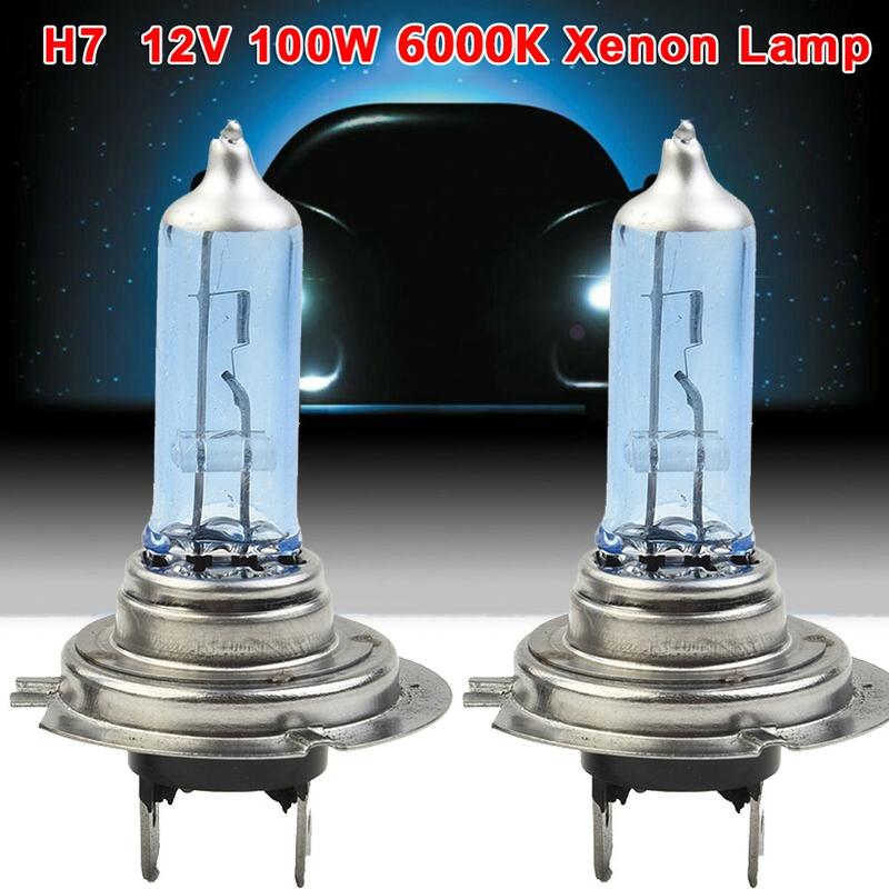 Mentol Lampu Kereta Halogen, APHE, Putih, 12V H7, 100W, 6000K, Xenon ...