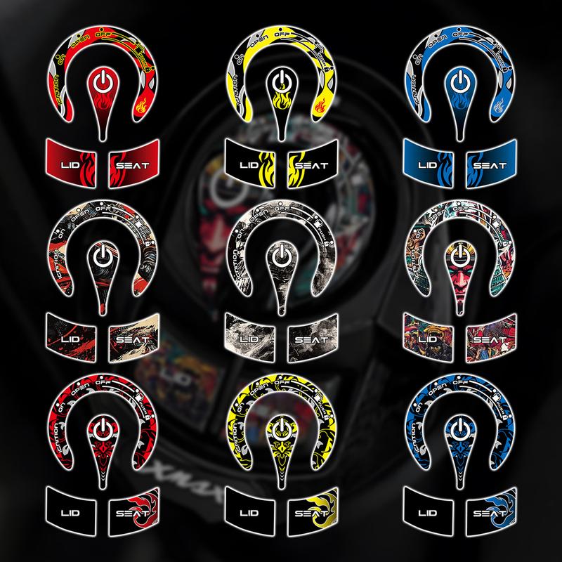 Motorcycle Accessory Lock xmax cover set Ignition Key Cap Th - TikTok ...
