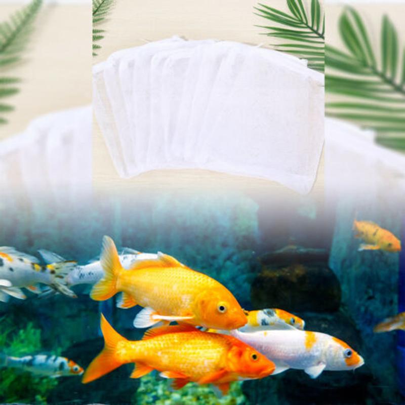 Beg Jaring Penapis Akuarium, untuk Tangki Ikan dan Kolam, Media ...