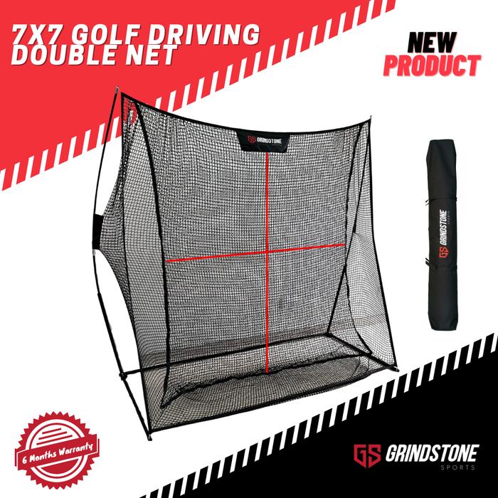 Jual 7'X7' Golf Driving Double Net (Jaring Golf Net Portable Golf ...