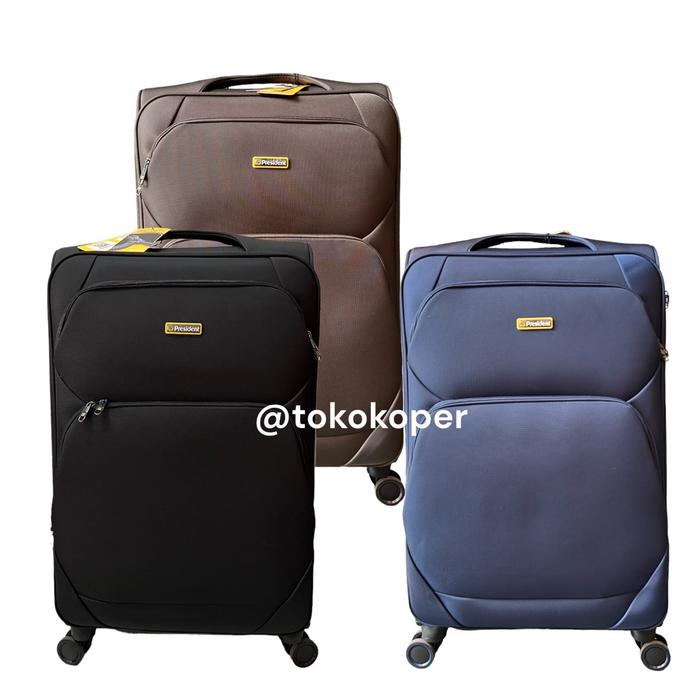 Jual KOPER PRESIDENT KAIN SIZE 28 INCH 32 INCH - SOFTCASE KOPER JUMBO ...