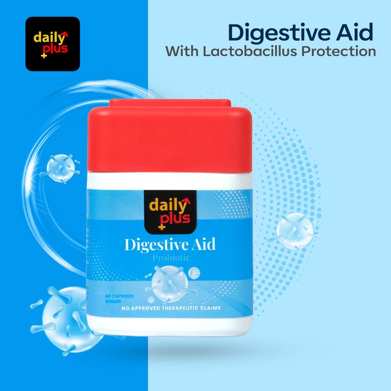 Daily Plus Probiotic - Digestive Aid Supplement Capsule - TikTok Shop ...