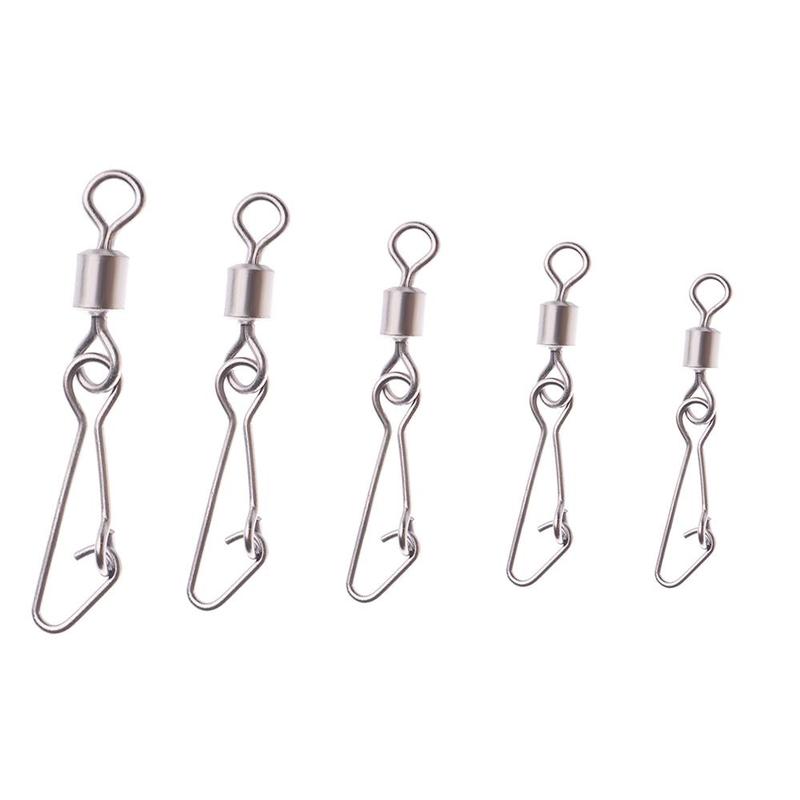 Metal Fishing Tools with Hooked Snap Rolling Swivel Interloc - TikTok ...