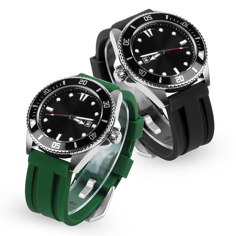 Tali Jam Tangan Getah Silikon, untuk Gelang Jam Tangan Luminor ...