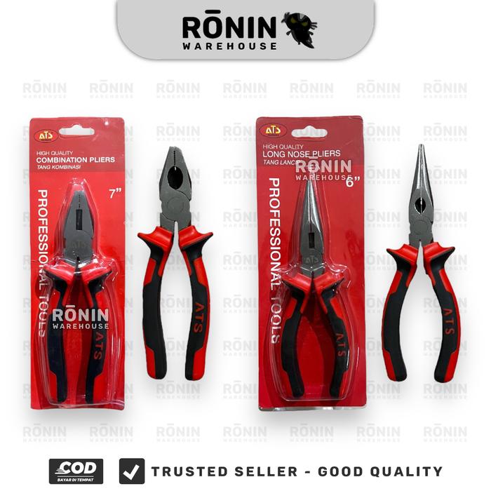 Promo ATS Tang Kombinasi lancip potong 6 7 8" BC Plier Combination ...
