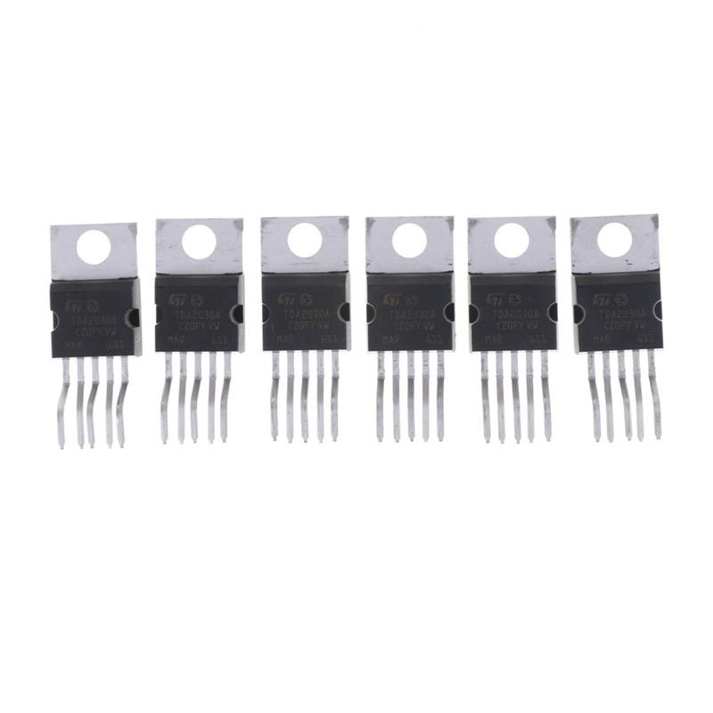 6Pcs TDA2030A TO-220 18W Hi-Fi Amplifier 35W Driver Integrated - TikTok ...