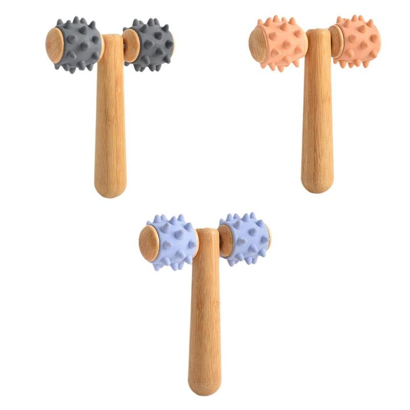 T Shape Massager with Grooved Rollers for Arms Legs Supports - TikTok ...