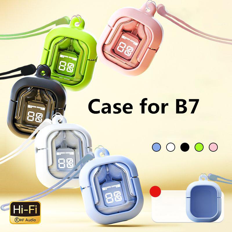 Sarung Silikon Fon Telinga, B7, dengan Lanyard, Kalis Air, Sarung ...